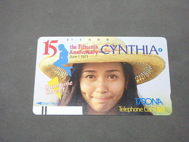 Yahoo!オークション - 【1668】 テレカ 南沙織 / 15th CYNTHIA