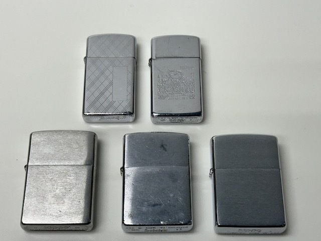 Yahoo!オークション - 【2384】 ZIPPO 5個まとめて ・・・ジャンク