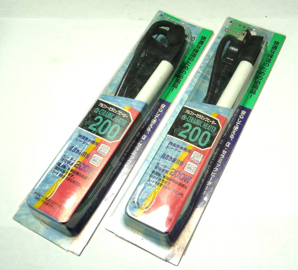 Yahoo!オークション - ニッソー NISSO αセラミックヒーター200 鑑賞魚...