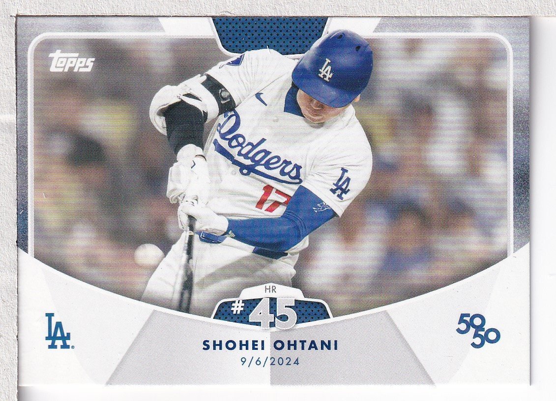 Yahoo!オークション - o49【大谷翔平 TOPPS 50/50】 ベースカード 本塁...