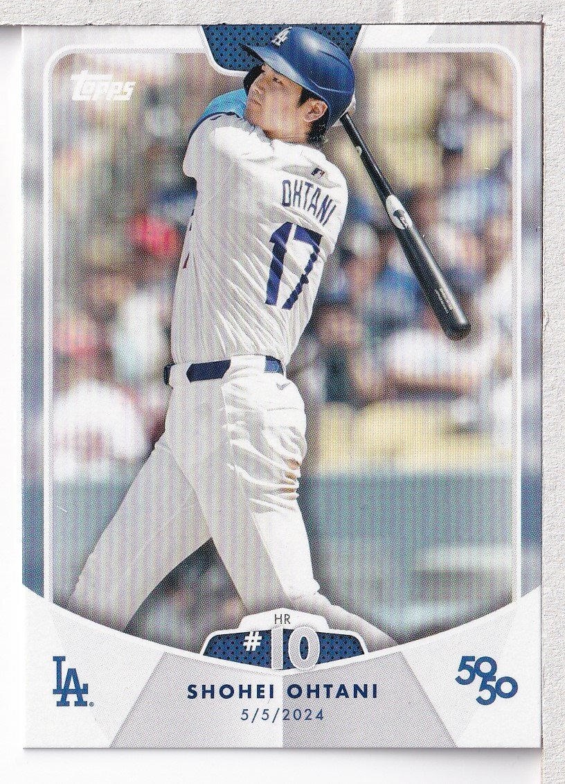 Yahoo!オークション - o21【大谷翔平 TOPPS 50/50】 ベースカード 本塁...