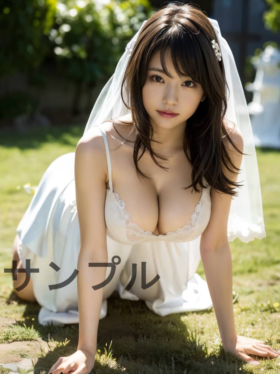 Yahoo!オークション - 228-9 AIポスター ウエディングドレス 美女 美人...
