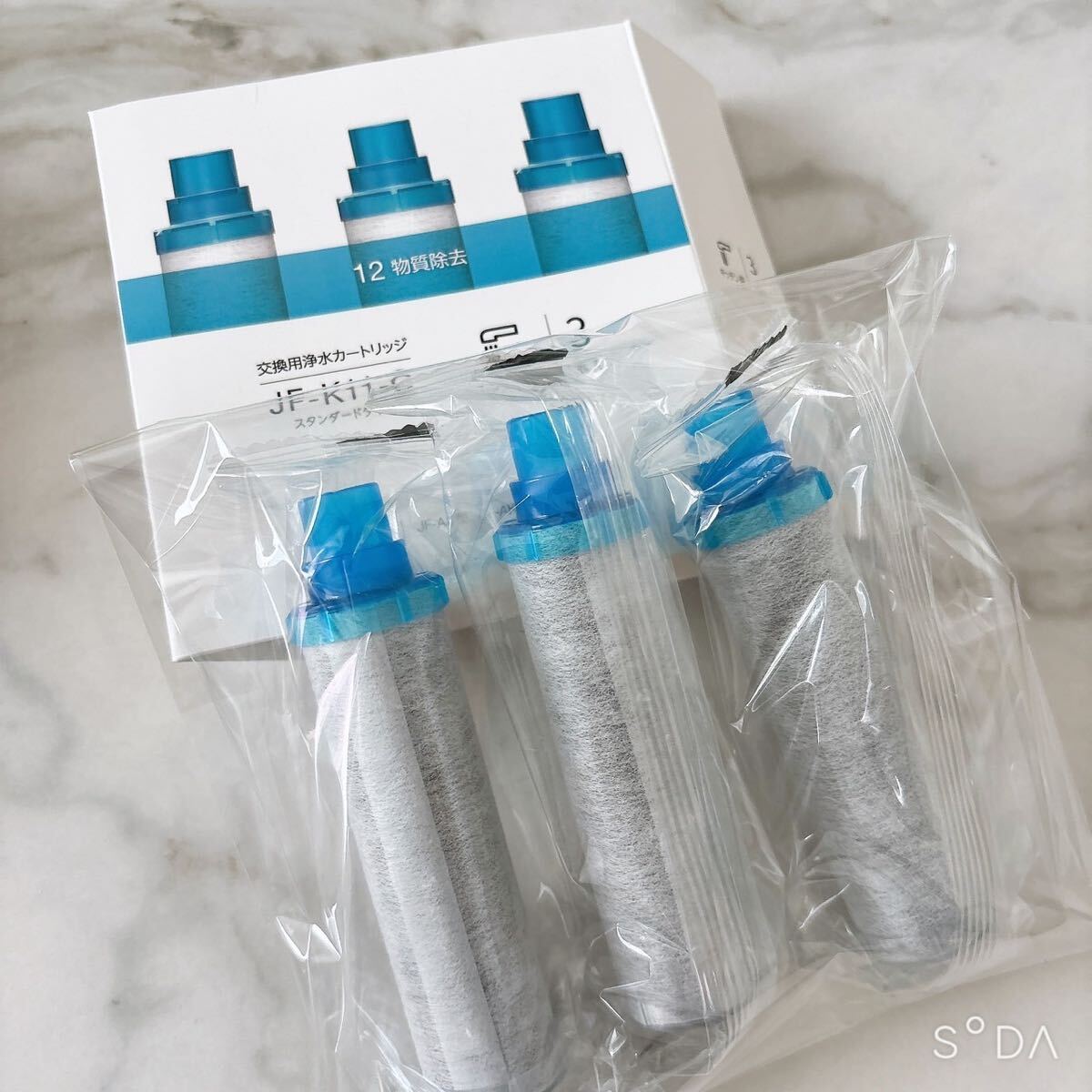 Yahoo!オークション - カートリッジ 互換 LIXIL INAX JF-K11 3本 スタ...