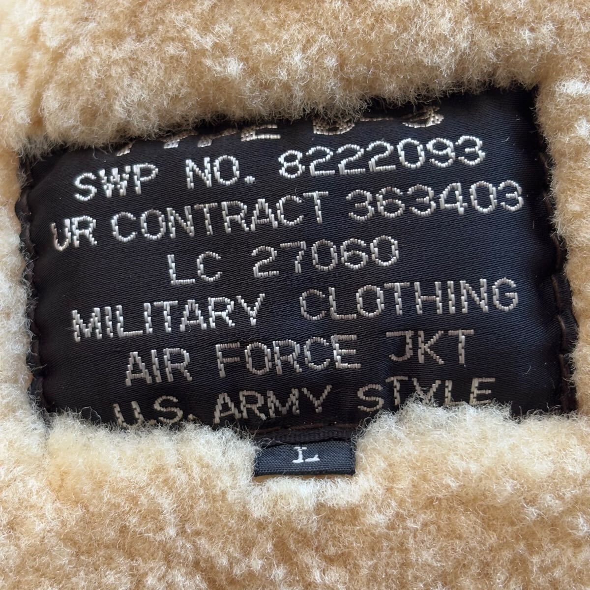 Yahoo!オークション - 【極美品・Lサイズ】B-3 B3 フライトジャケット ...