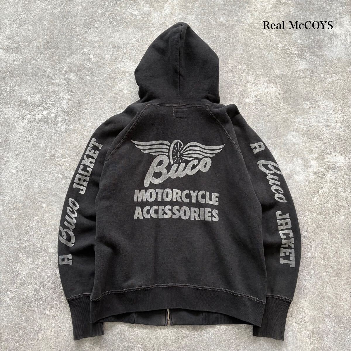 THE REAL McCOYS】リアルマッコイズ Buco ブコ ジップパーカー THE REAL McCOYS】リアルマッコイズ Buco ブコ ジップパーカー