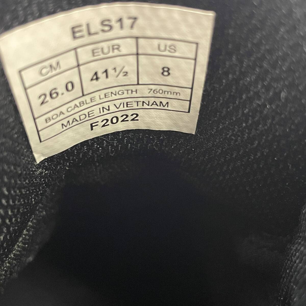 Yahoo!オークション - elf エルフ ELS17 ライディングシューズ 黒系 ...