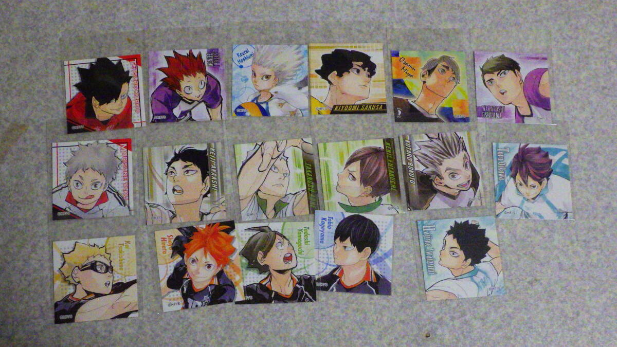Yahoo!オークション - K836 ハイキュー 少年ジャンプ ステッカーまとめ...