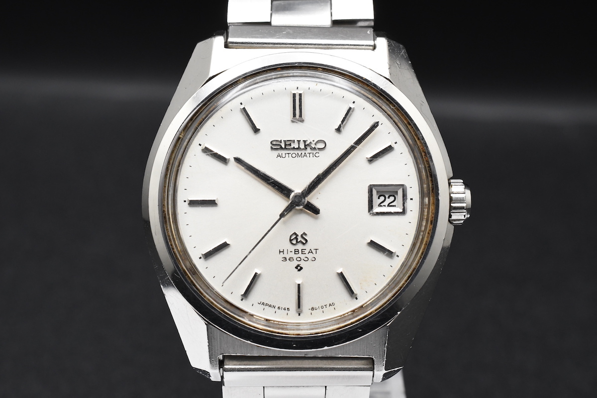 Yahoo!オークション - SEIKO GS HI-BEAT 36000 Ref 6145-8000 セイコー...