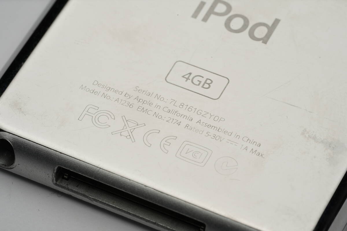 Yahoo!オークション - Apple iPod nano A1236 4GB シルバー デジタルオ...