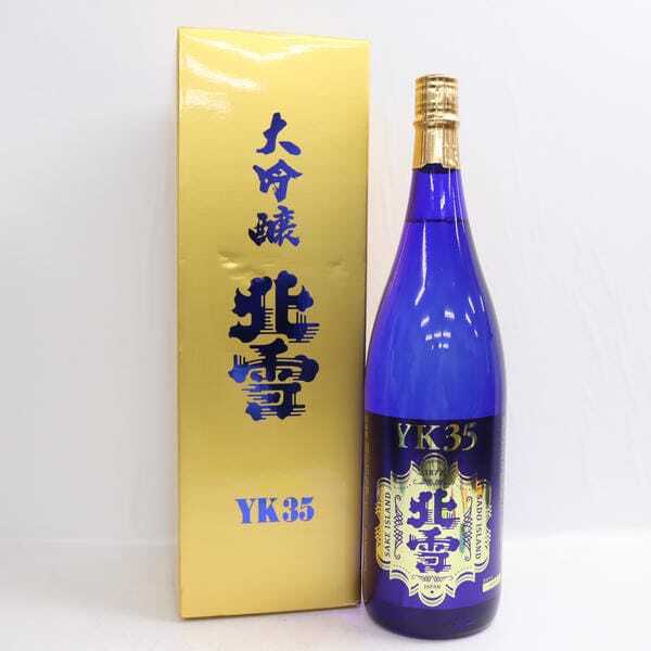 Yahoo!オークション - 北雪 大吟醸 YK35 16度 1800ml 製造24.12 F25A18...