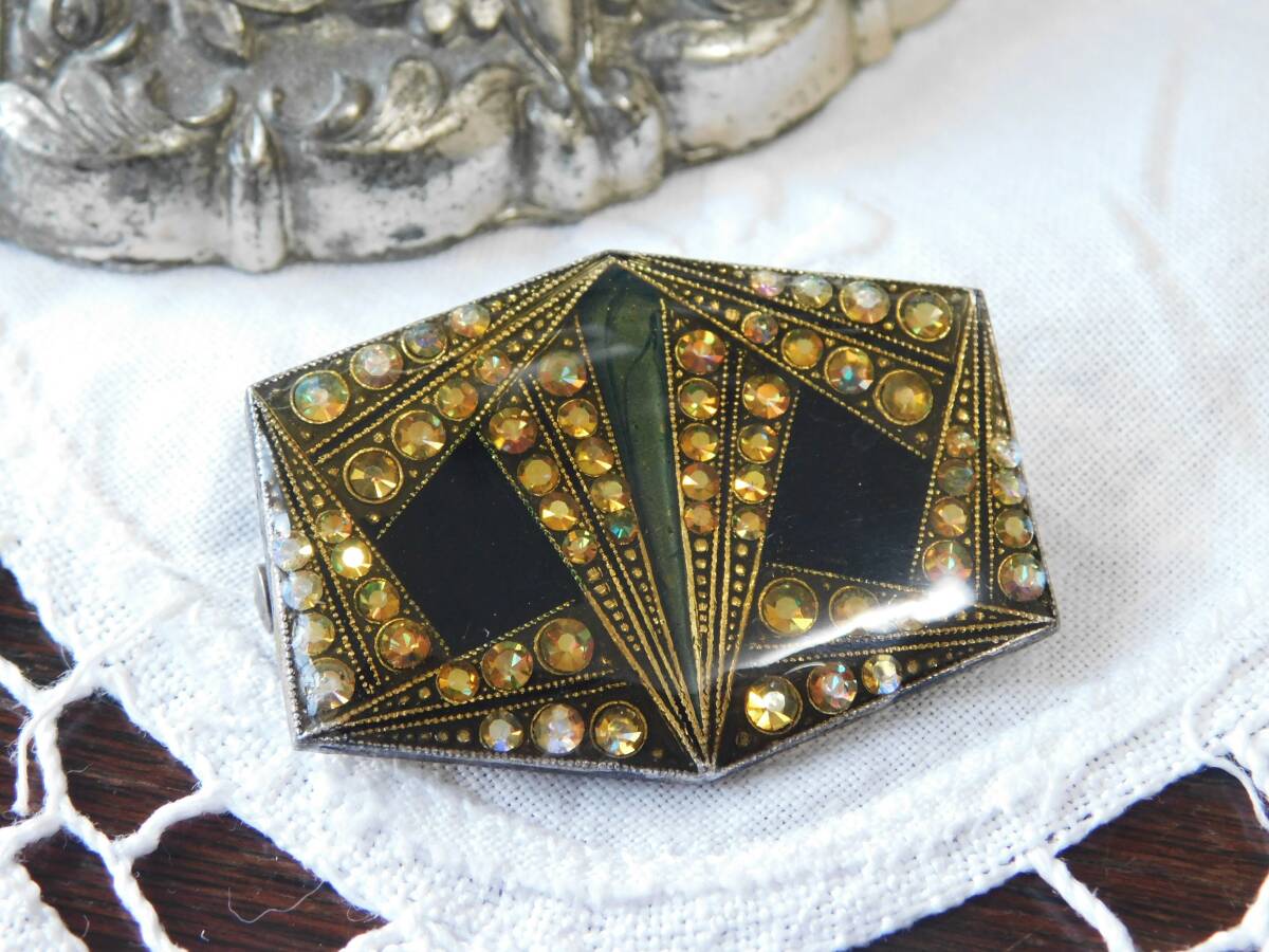 Yahoo!オークション - 黒色のヴィンテージブローチ Teasgarden №9120