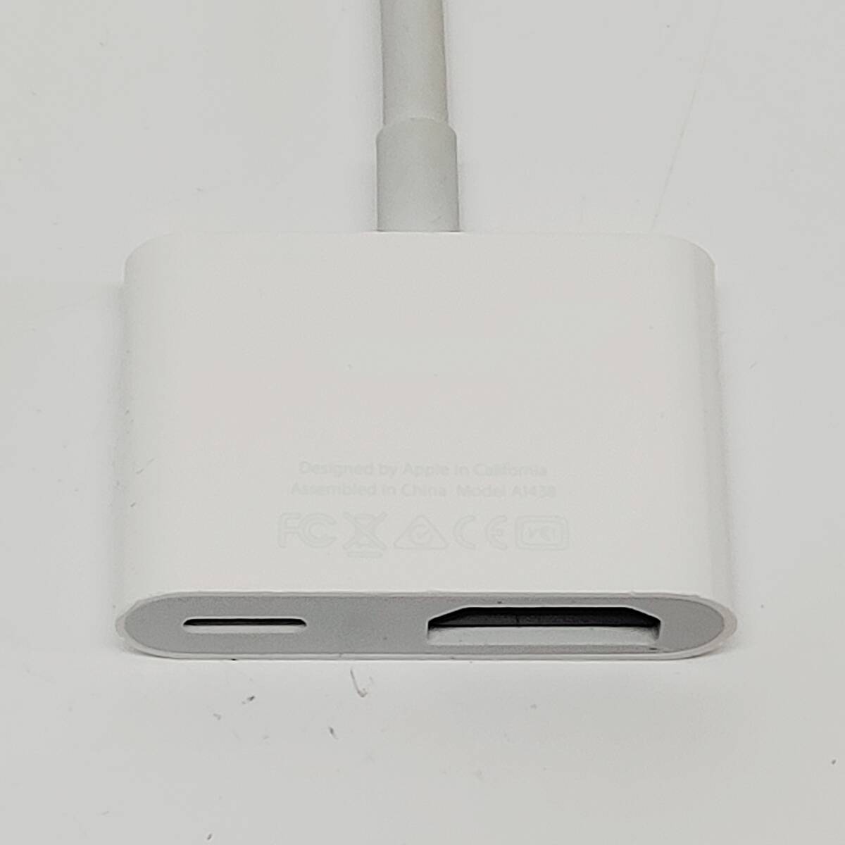 Yahoo!オークション - 動作品 アップル A1438 ライトニング AVアダプ...