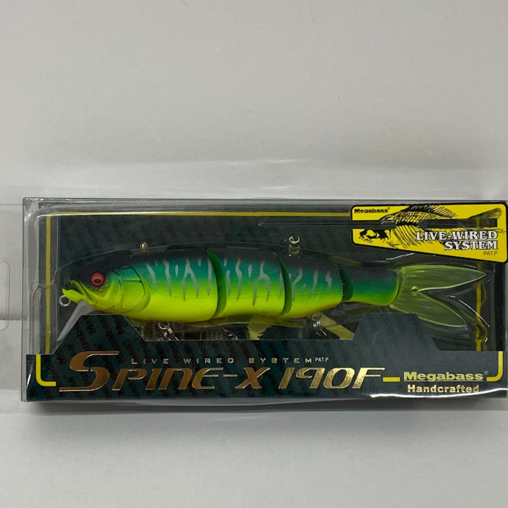 Yahoo!オークション - 08w5677 メガバス SPINE-X(スパイン X) 190F ル...