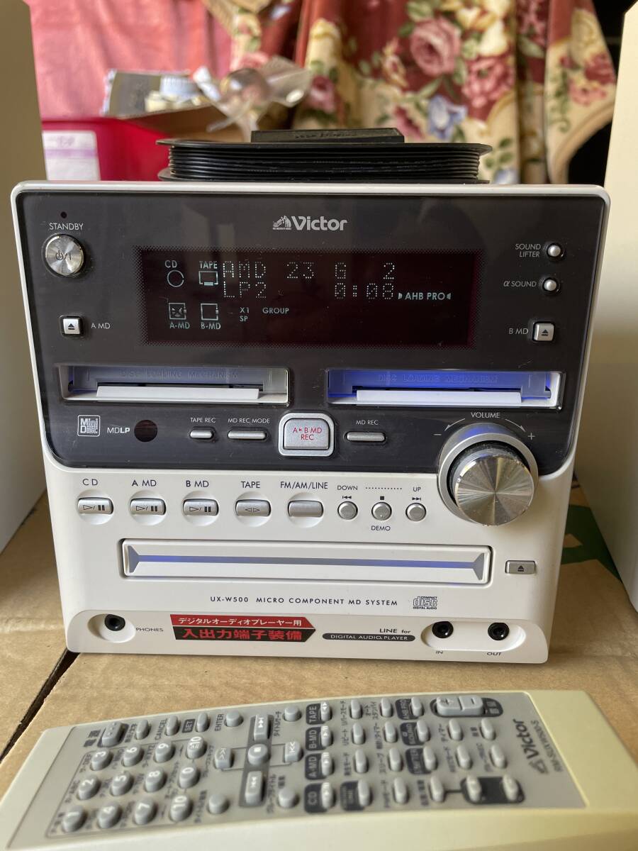 Yahoo!オークション - 簡易動作確認品（現状品） Victor/ビクター UX-W...
