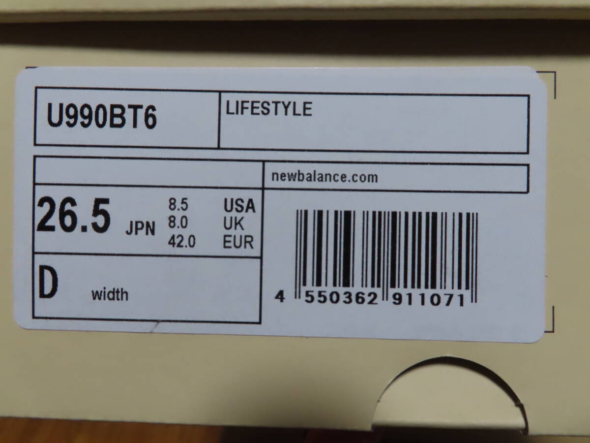 Yahoo!オークション - ニューバランス U990 BT6 TEDDY SANTIS Made in ...