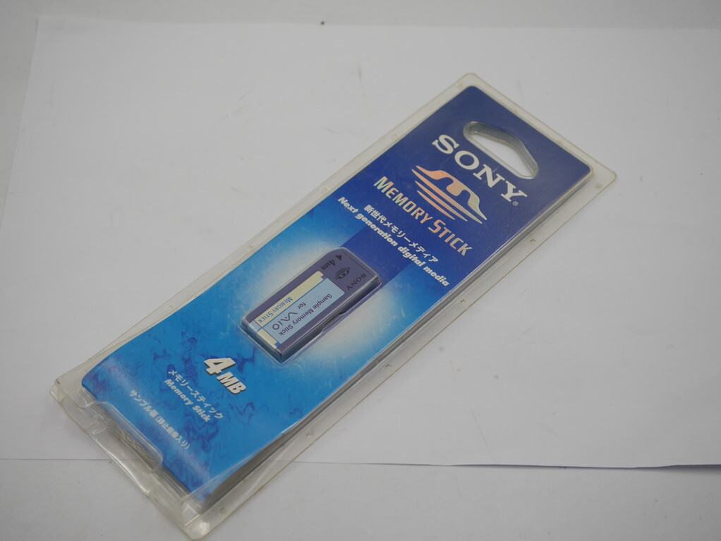 Yahoo!オークション - 未使用長期保管品 ソニー メモリースティック 4M...