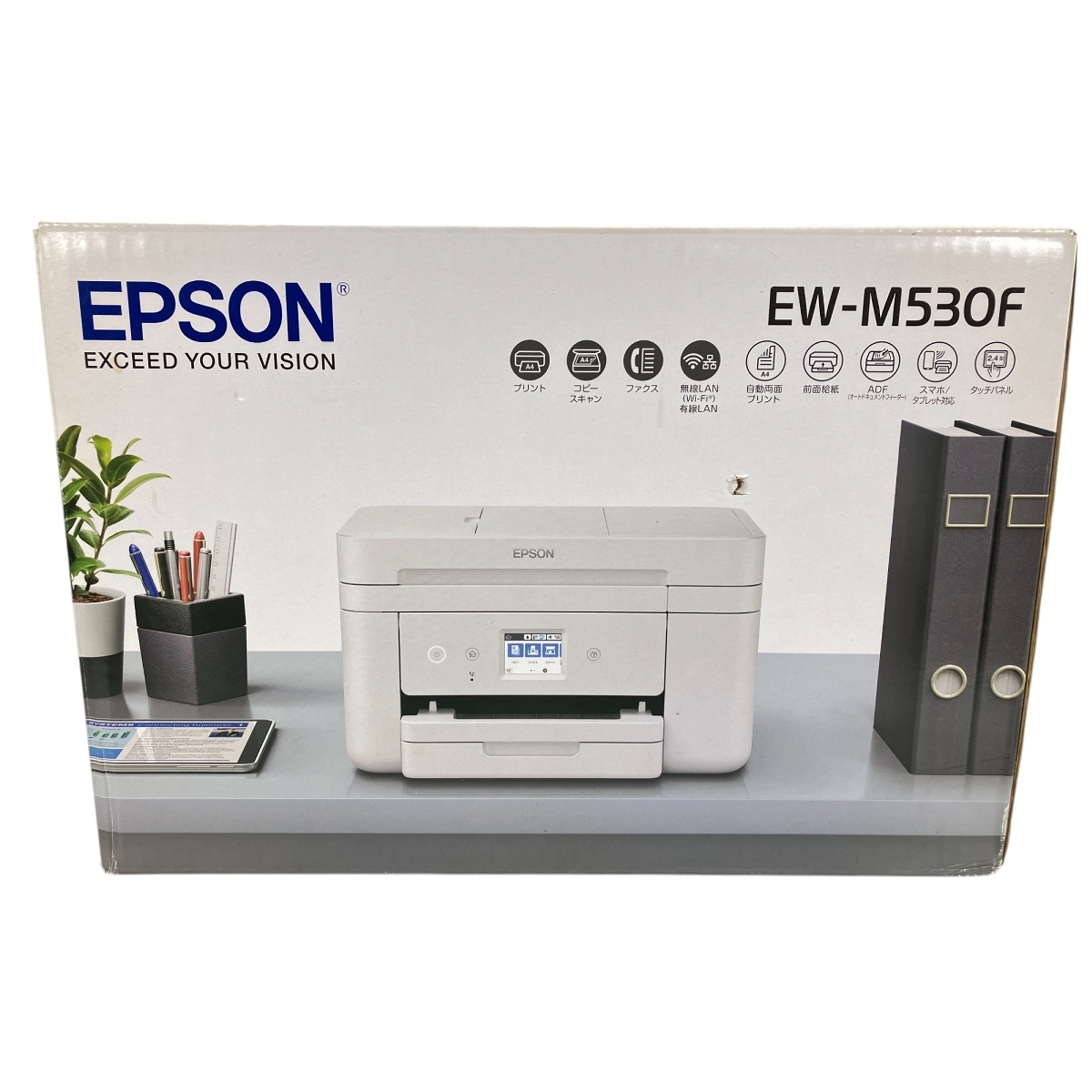 Yahoo!オークション - EPSON EW-M530F インクジェットプリンター 複合...