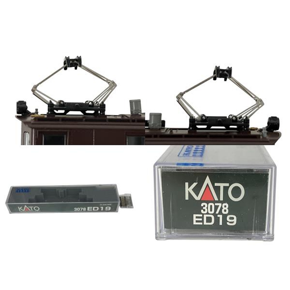 Yahoo!オークション - KATO 3078 ED19 電気機関車 Nゲージ 鉄道模型 カ...