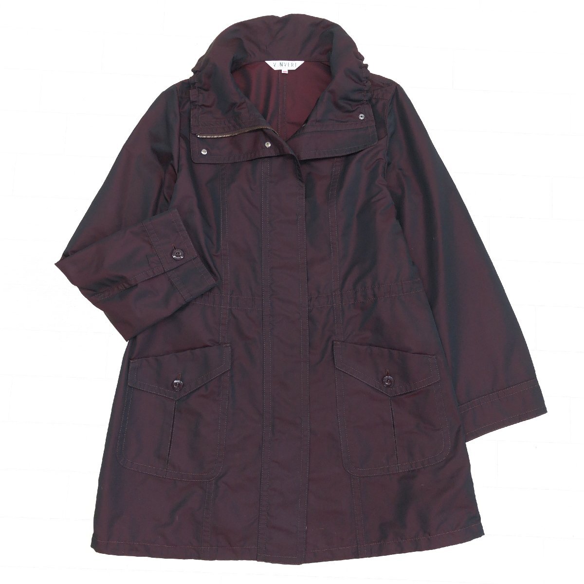 VINVERT バンベール スタンドカラー ライトコート 11AR L相当 紫 パープル ハーフコート 三陽商会 国内正規品 レディース 女性用 婦人(Lサイズ)｜売買されたオークション情報 ...