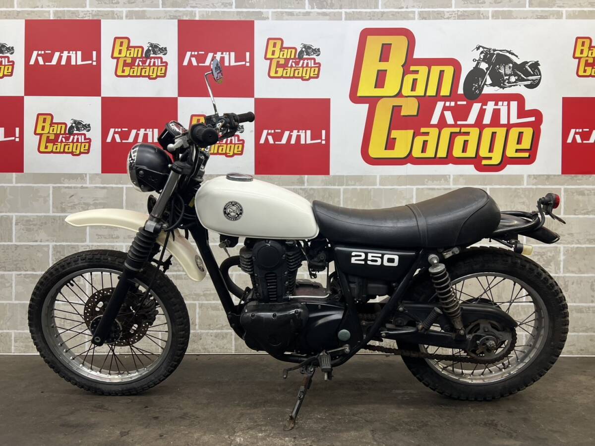 Yahoo!オークション - KAWASAKI カワサキ 250TR BJ250F 書類有り 場内...