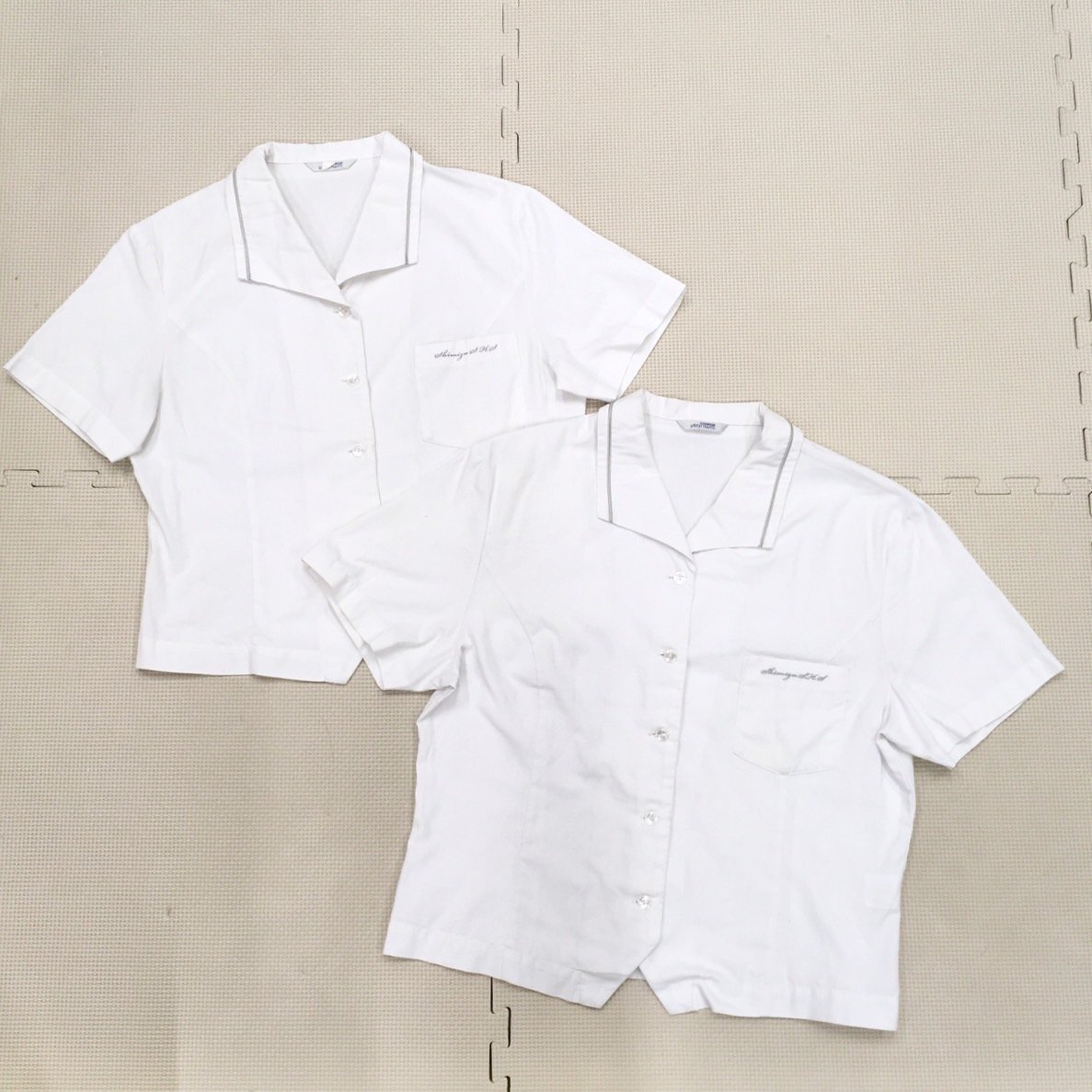 Yahoo!オークション - A1252/T(中古) 静岡県 清水桜が丘高校 半袖ブラ...