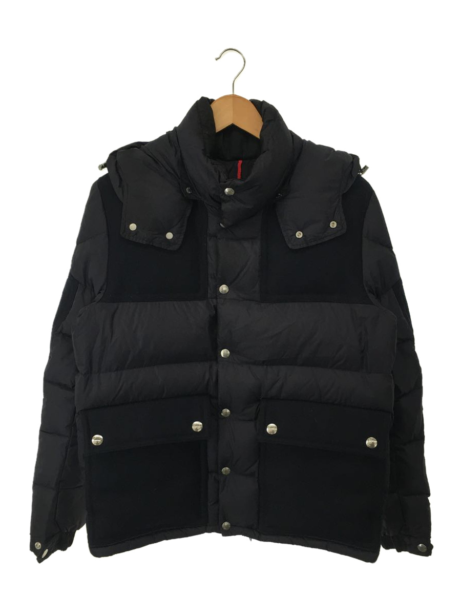 Yahoo!オークション - MONCLER BREL GIUBBOTTO/1/NVY/ZIND-15-1407/袖...