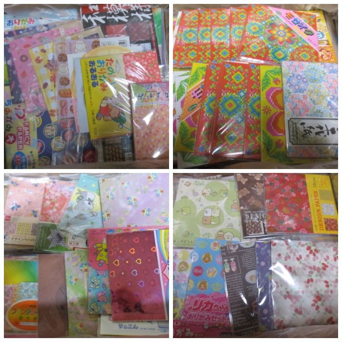 Yahoo!オークション - O1906M 19kgちよがみだけ大量まとめセット 折り...