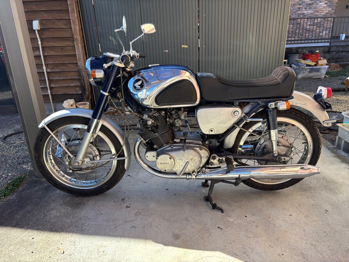Yahoo!オークション - ホンダ cb72 タイプ2 レストアベース 部品付き