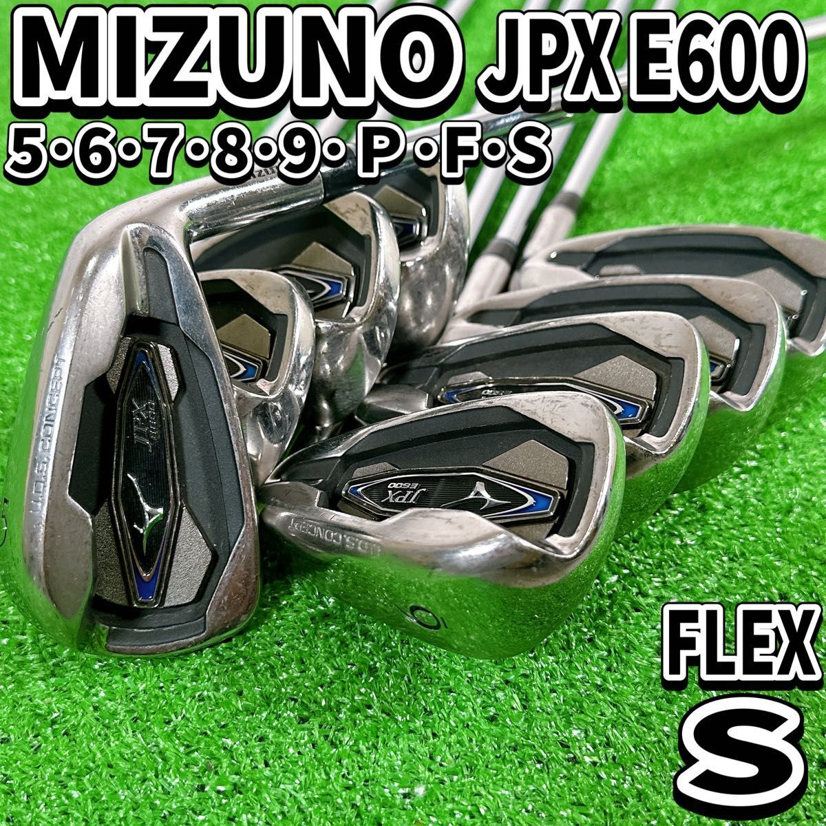 Yahoo!オークション - 名器 MIZUNO JPX E600 メンズクラブ アイアンセ...
