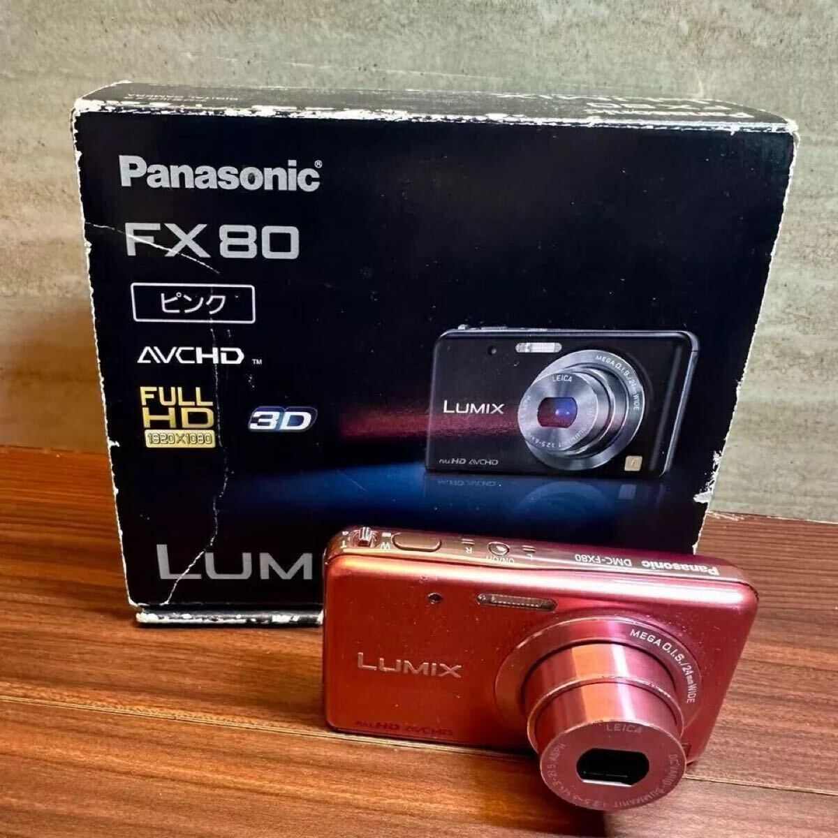 Yahoo!オークション - Panasonic LUMIX DMC-FX80 デジカメ