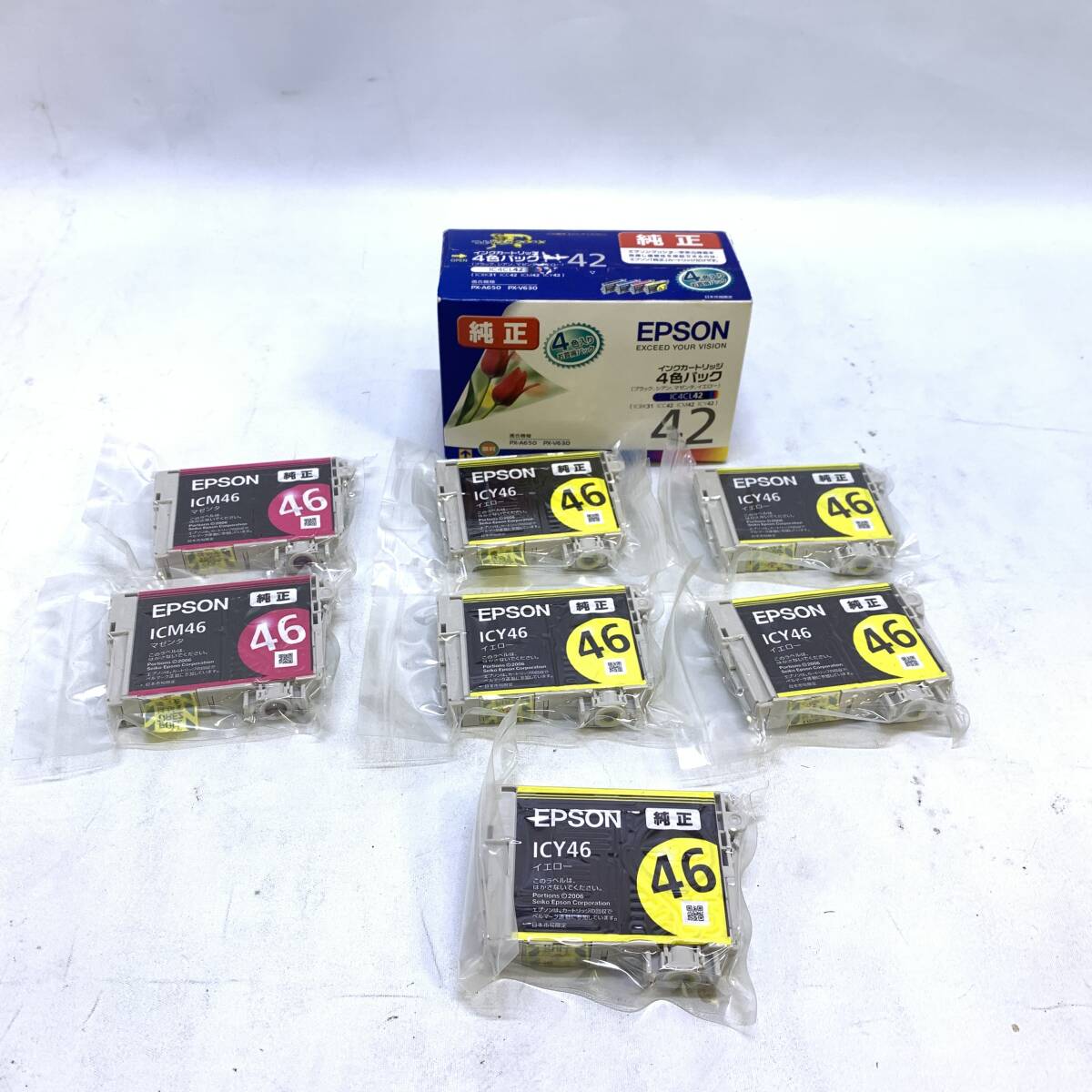 Yahoo!オークション - EPSON エプソン インクカートリッジ IC4CL42 IC...