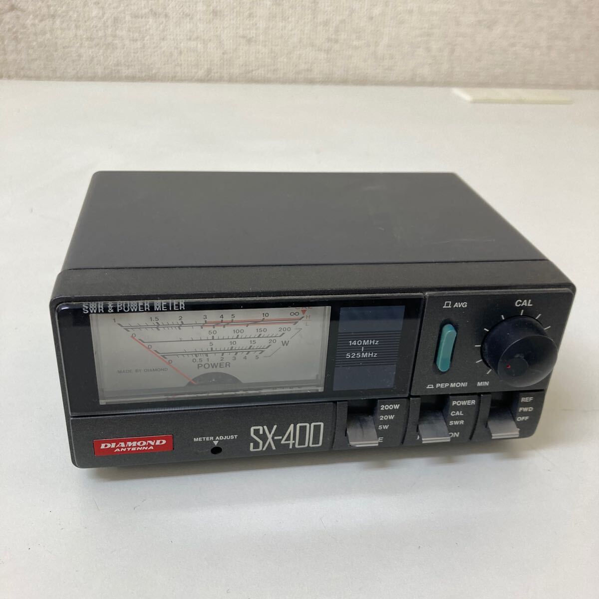 1-133 DIAMOND ANTENNA SX-400 SWR POWER WEETER ダイヤモンド アンテナ パワーメーター 無線機 アマチュア無線(その他)｜売買されたオークション情報 ...