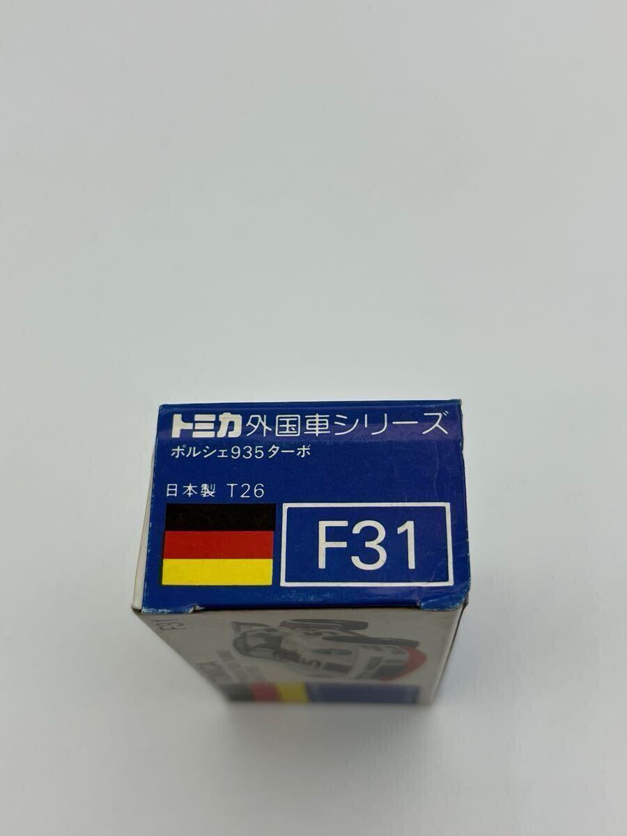 Yahoo!オークション - トミカ ポルシェ935ターボ No.F31 (日本製)