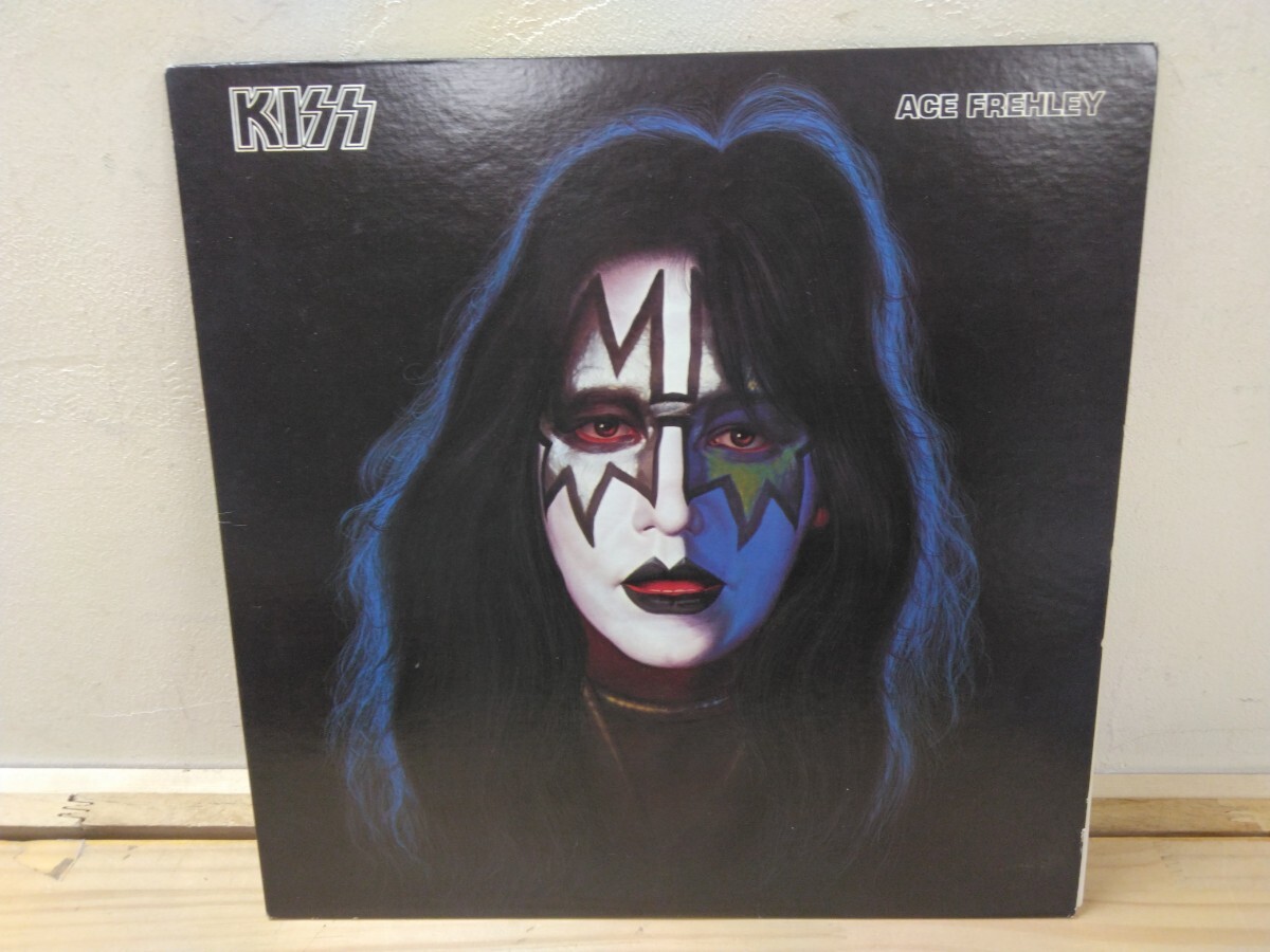 Yahoo!オークション - Q23 国内盤LP『KISS キッス Ace Frehley エース...