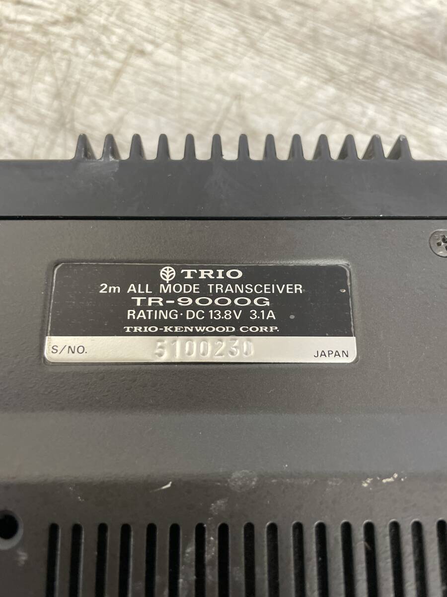 Yahoo!オークション - TRIO TR-9000G 2m ALL MODE TRANSCEIVER