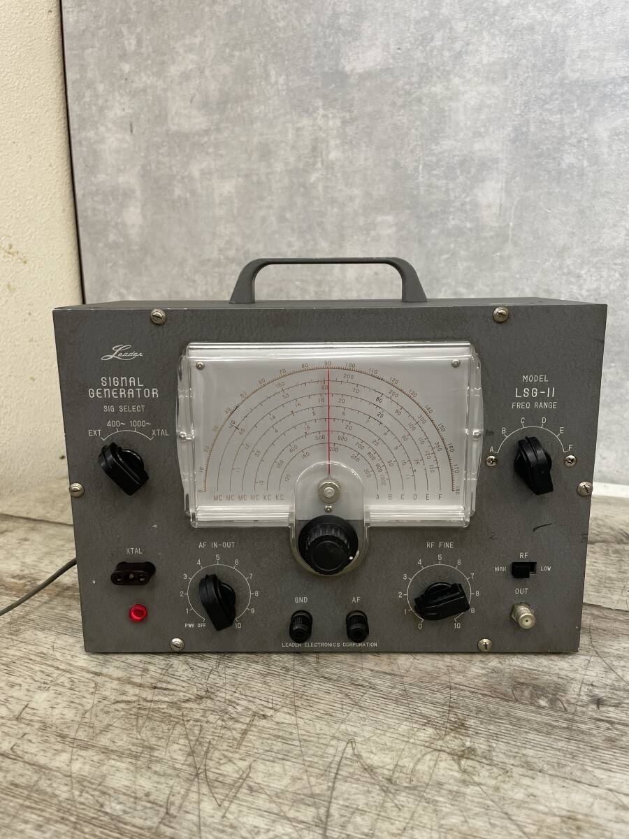 Yahoo!オークション - LEADER LSG-11 SIGNAL GENERATOR