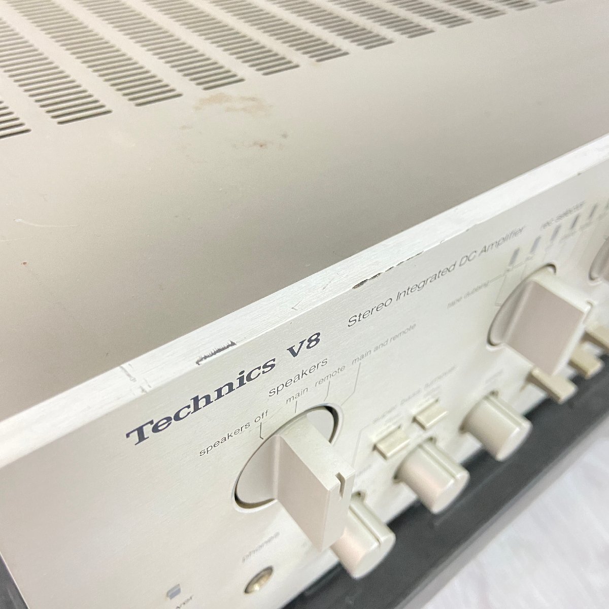 Yahoo!オークション - 【 D 】 3062 Technics SU-V8 プリメインアンプ ...