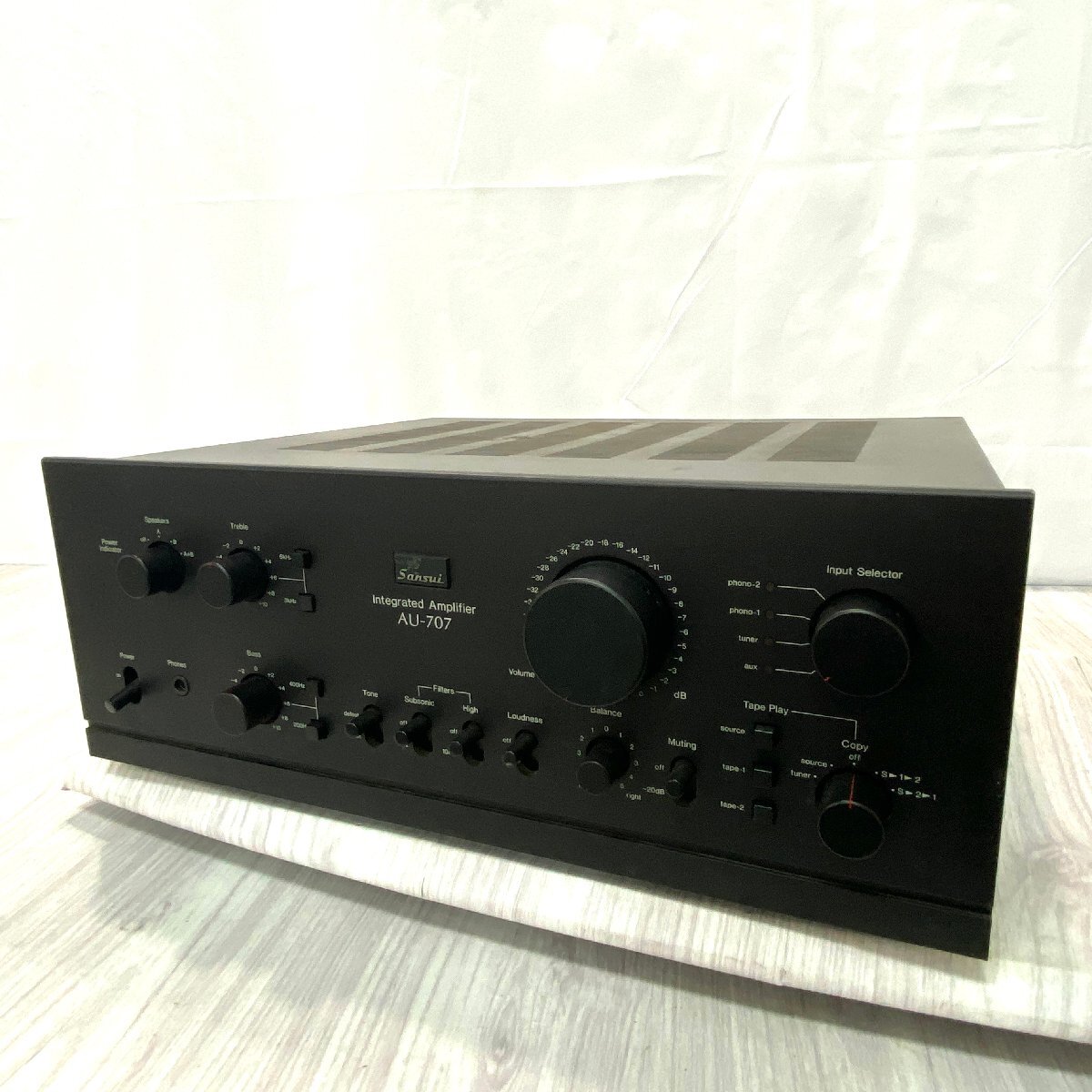 Yahoo!オークション - 【 J 】3103 Sansui AU-707 プリメインアンプ サ...