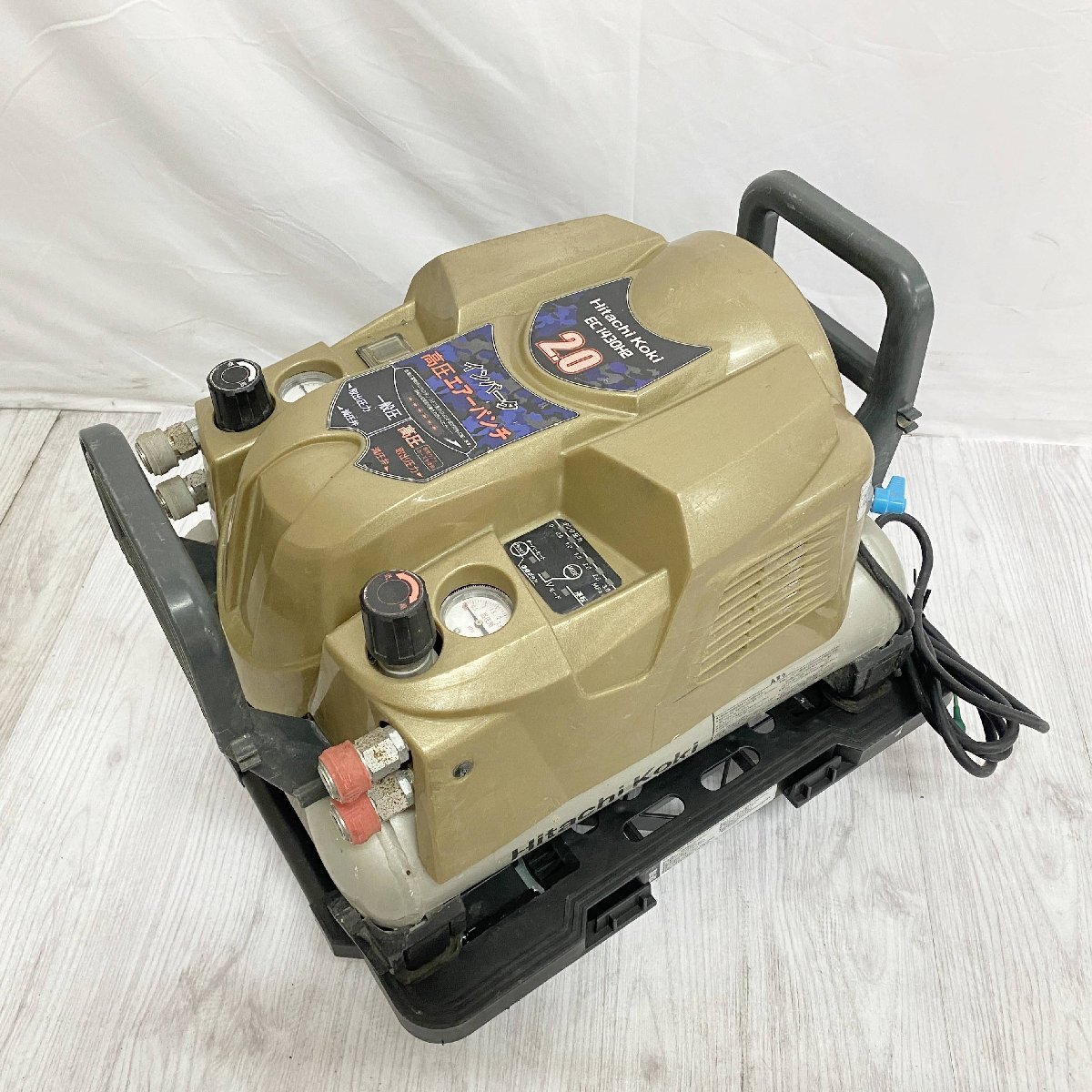 C 3297 Hitachi Koki EC1430H2 高圧エアーパンチ 日立工機(コンプレッサー)｜売買されたオークション情報、yahooの商品情報をアーカイブ公開 - オークファン ...