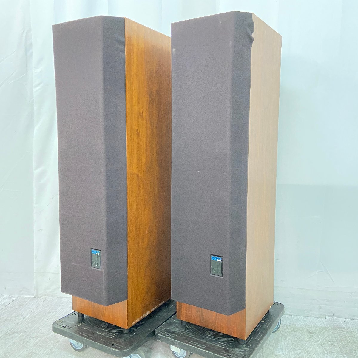 Yahoo!オークション - 【 C 】直3733 KEF 105/3S スピーカー ペア ケー...