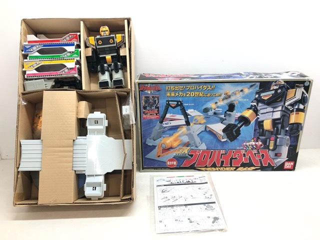 097/X190 バンダイ 未来戦隊タイムレンジャー DXプロバイダーベース 当時物 中身(戦隊シリーズ)｜売買されたオークション情報、yahooの商品情報をアーカイブ公開 - オークファン ...