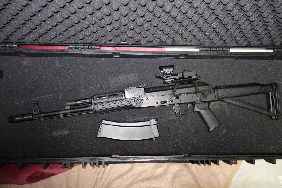 Yahoo!オークション - 【サバゲー使用なし】GHK co2 AK74