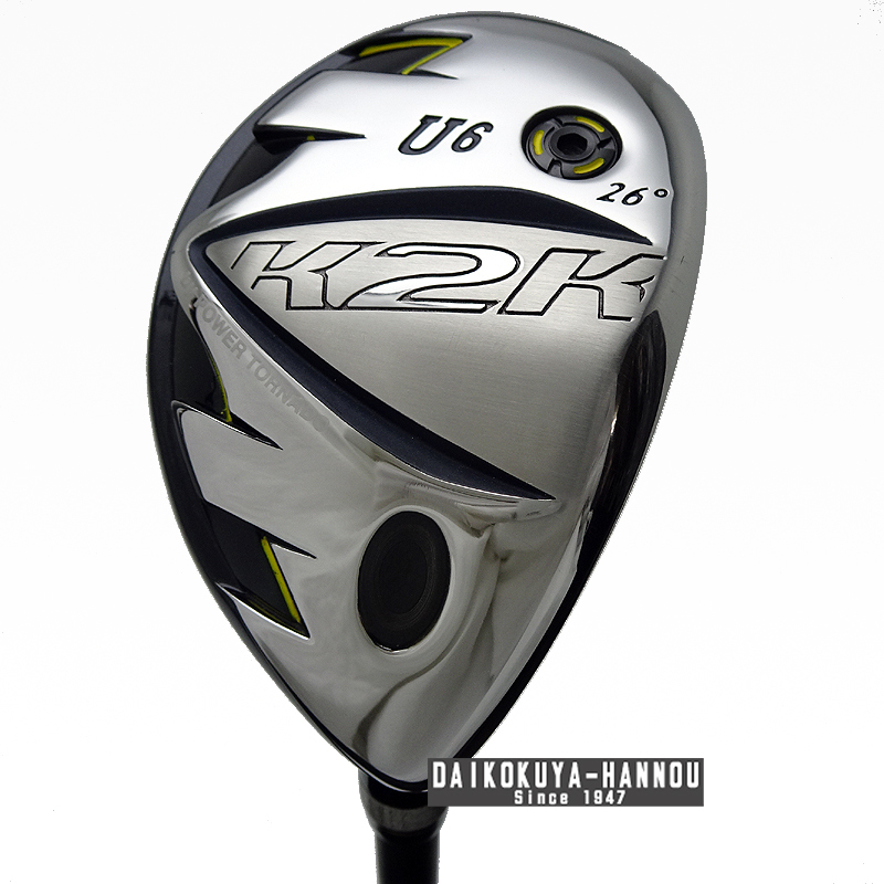 Yahoo!オークション - KASCO キャスコ K2K POWER TORNADO U6 26° パワ...