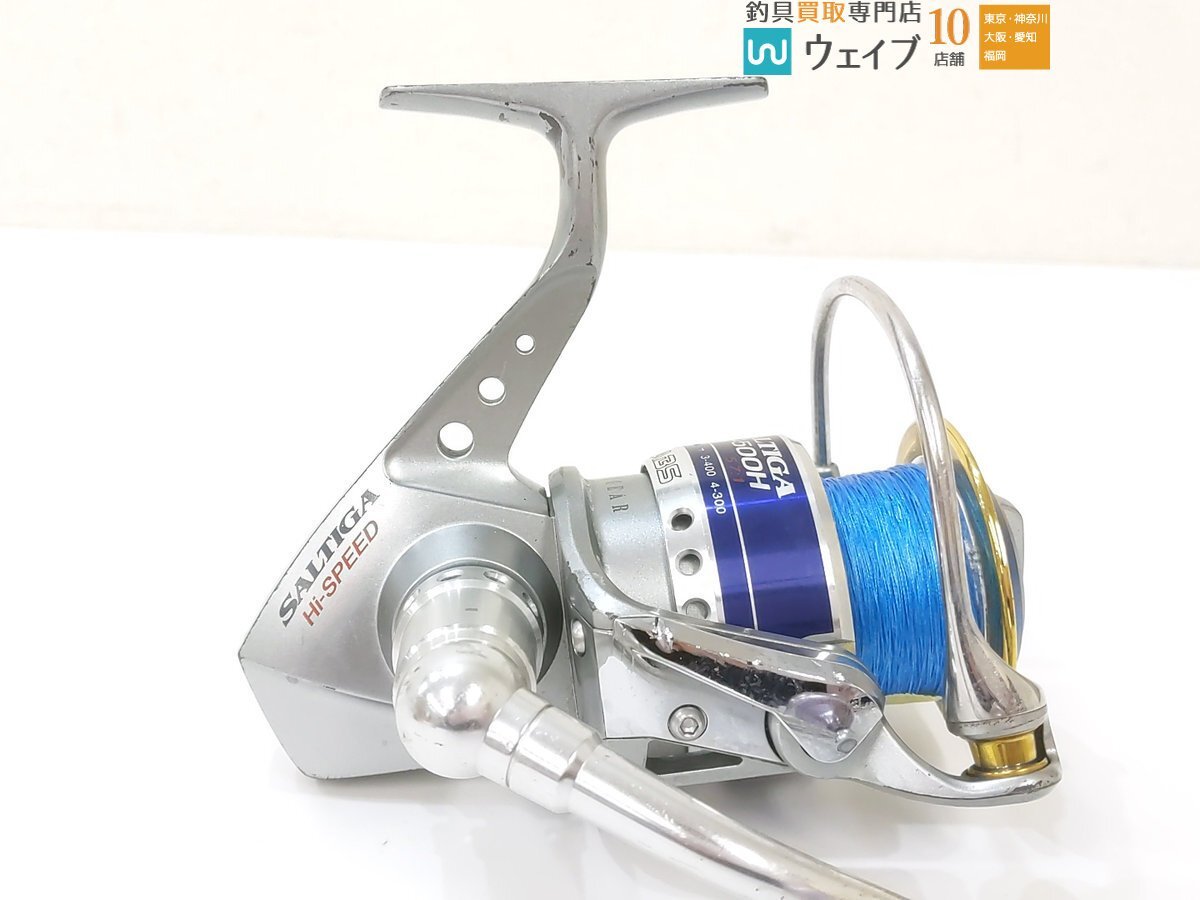 Yahoo!オークション - ダイワ 04 ソルティガ Z 4500H ハンドルノブカス...