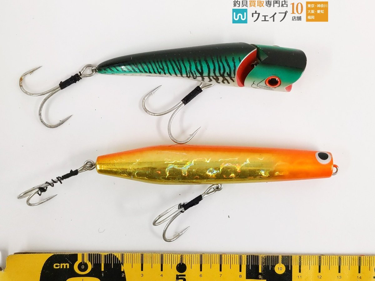 日本代購代標第一品牌【樂淘letao】－クリークチャブ ストライパーストライク 1900・ナックルヘッド、ウォーターランド スプラッシュサウンダー 115 ルアー 計15個