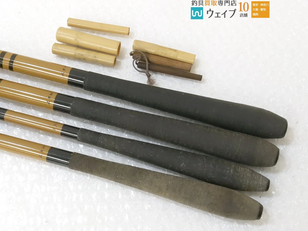 日本代購代標第一品牌【樂淘letao】－櫻井釣漁具 サクラ 江戸川 中硬 3.6M・江戸川 硬 4.2M・江戸川 硬 4.8M へら竿 4点セット