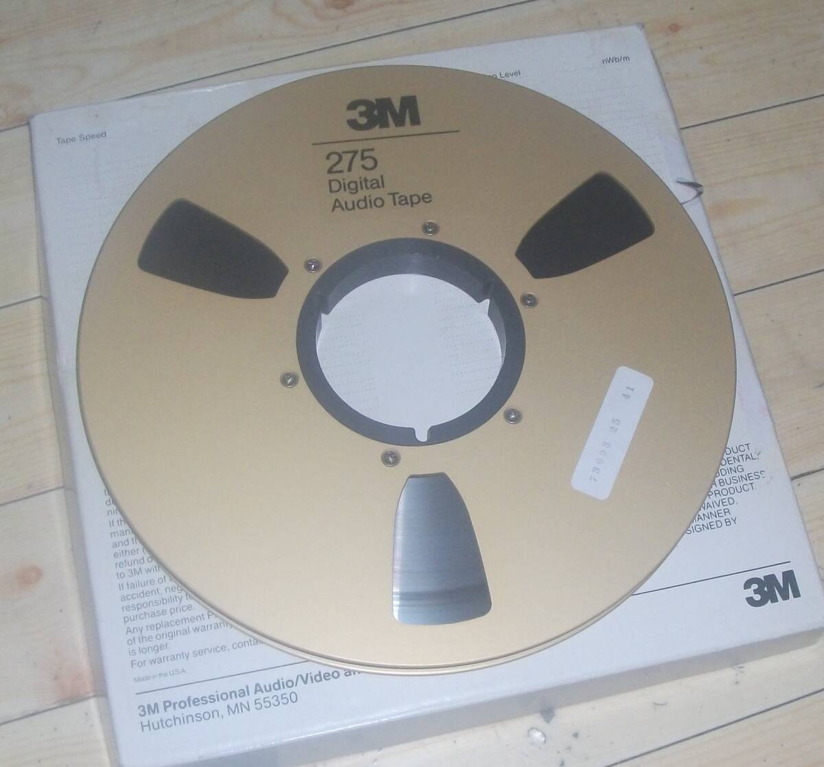 Yahoo!オークション - 3M 275 1/2インチ 10号デジタルレコーディング...