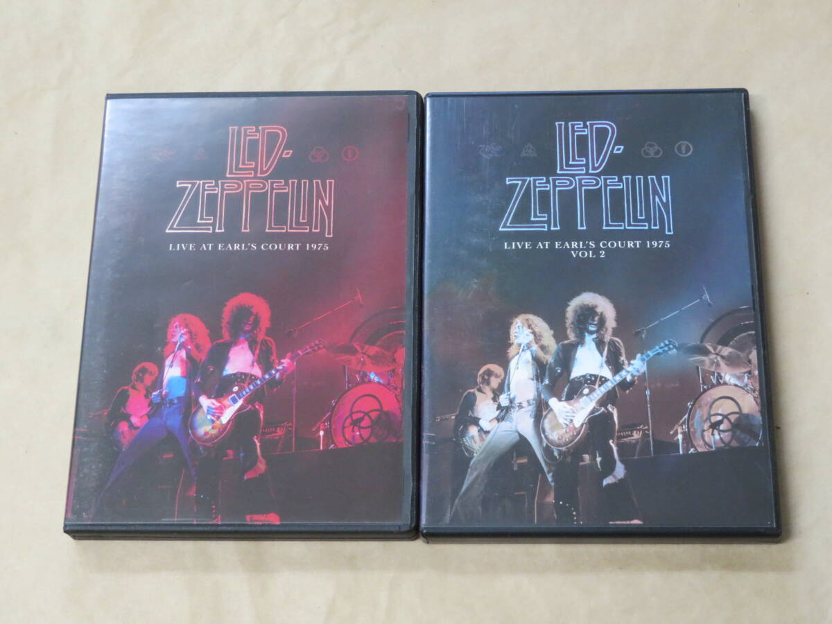 Yahoo!オークション - Live At Earls Court 1975 DVD2枚セット / LED Z...