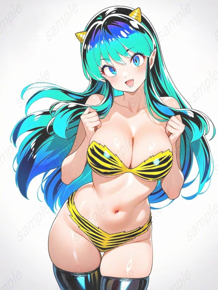 Yahoo!オークション - 【A001154R】うる星やつら ラムちゃん ラム A4ポ...