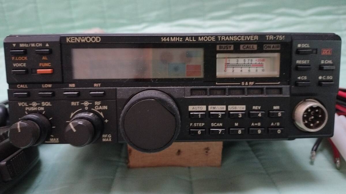 Yahoo!オークション - KENWOOD TR-751 144MHz 10Wオールモードトランシ...